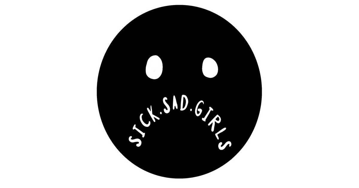 Sad Girl Logo Sticker Sadness Sad Girls Club, PNG, 768x508px,